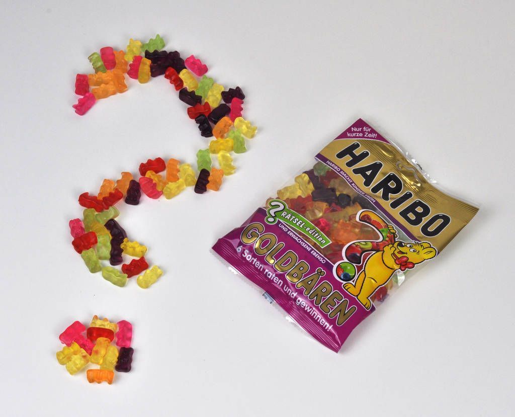 Haribo Rätsel-edition alle Sorten mit Packung
