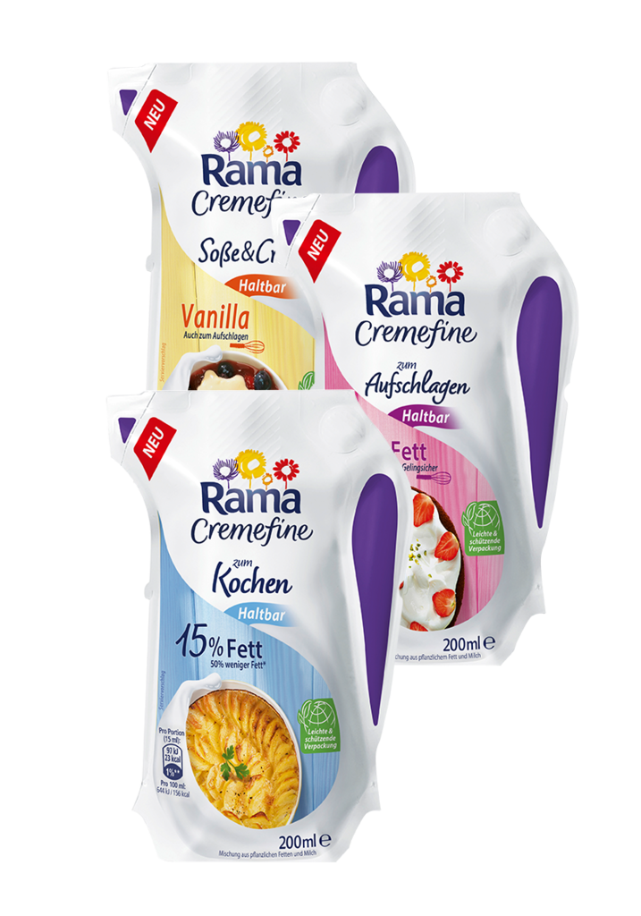 Ein cremiges Duo: Lachsfilet mit Rama Cremefine aus dem Ofen