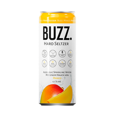Buzz Hard Seltzer Mango